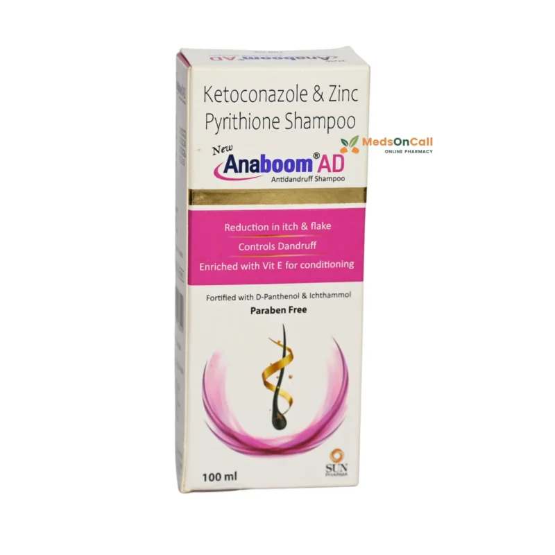 Buy Anaboom AD Anti-Dandruff Shampoo | (100 ML) Online | View Uses ...