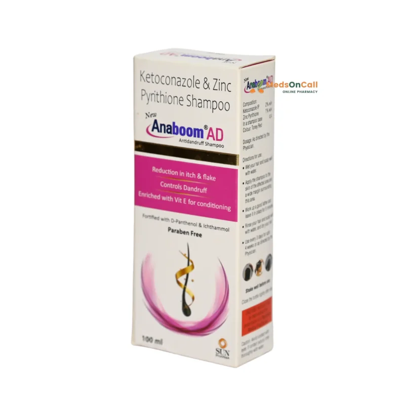 Buy Anaboom AD Anti-Dandruff Shampoo | (100 ML) Online | View Uses ...