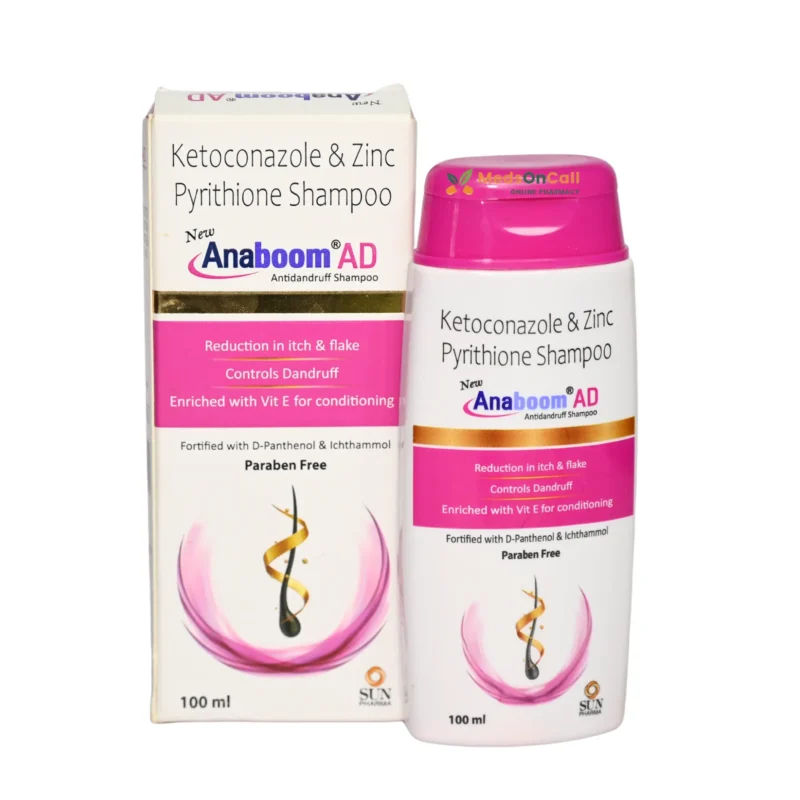 Buy Anaboom AD Anti-Dandruff Shampoo | (100 ML) Online | View Uses ...