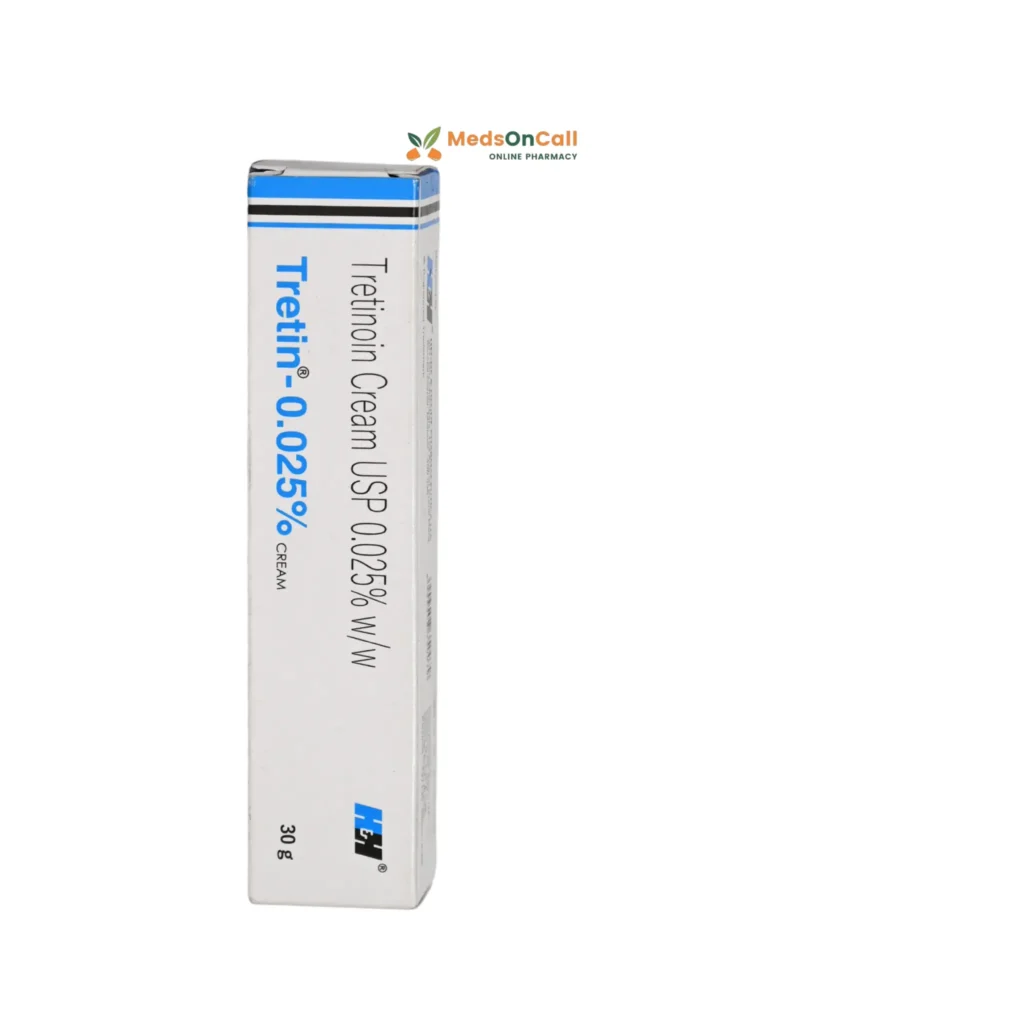 Buy Tretin 0.025% Cream | (30 GM) Online | View Uses, Side Effects ...