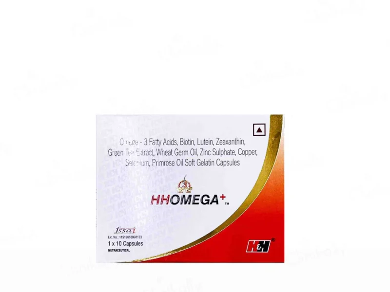 Buy HH Omega Plus Capsule | (10 Capsules) Online | View Uses, Side ...